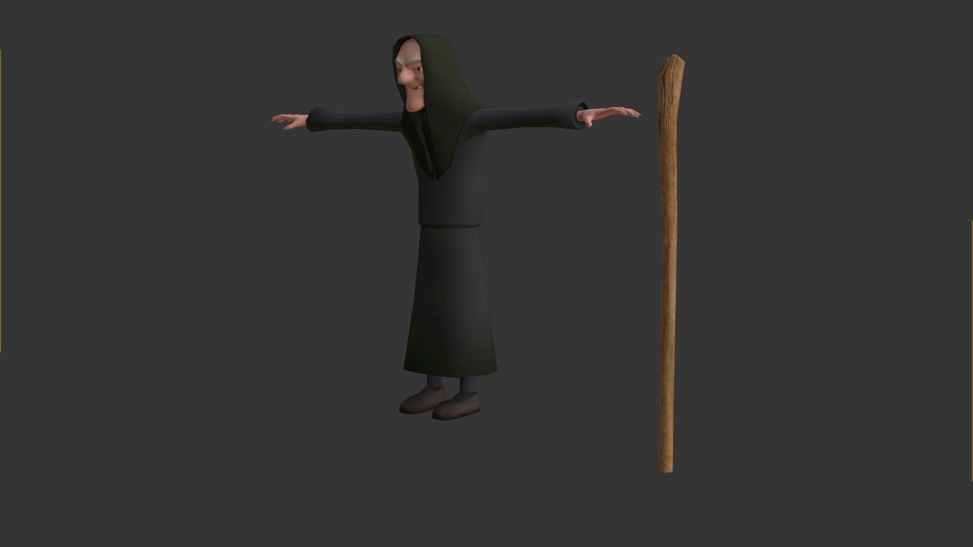 Witch game model model - TurboSquid 1823582