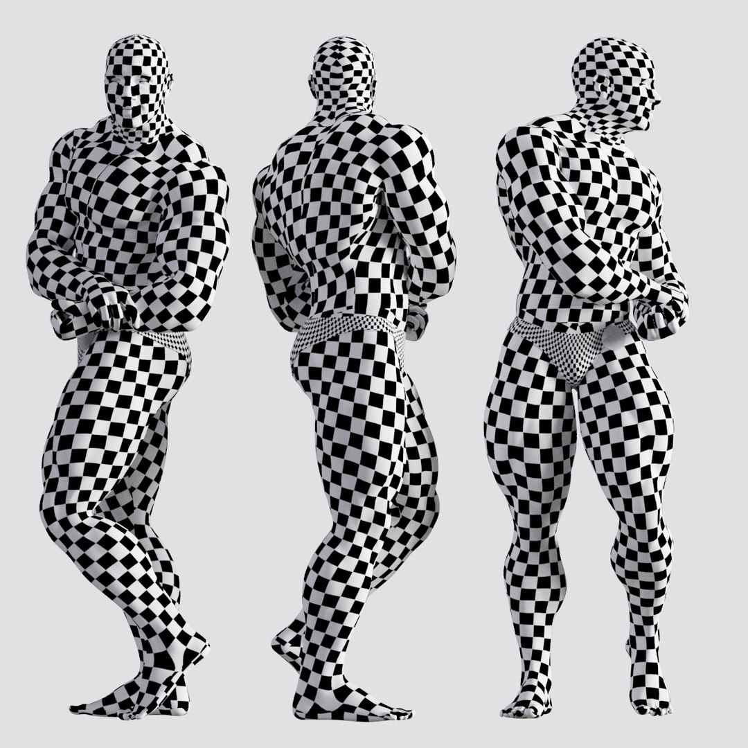 Bodybuilder 3D Model - TurboSquid 1945547