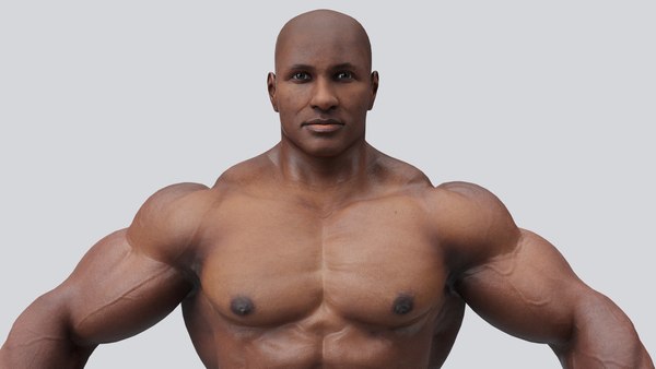 Bodybuilder 3D model - TurboSquid 1945547
