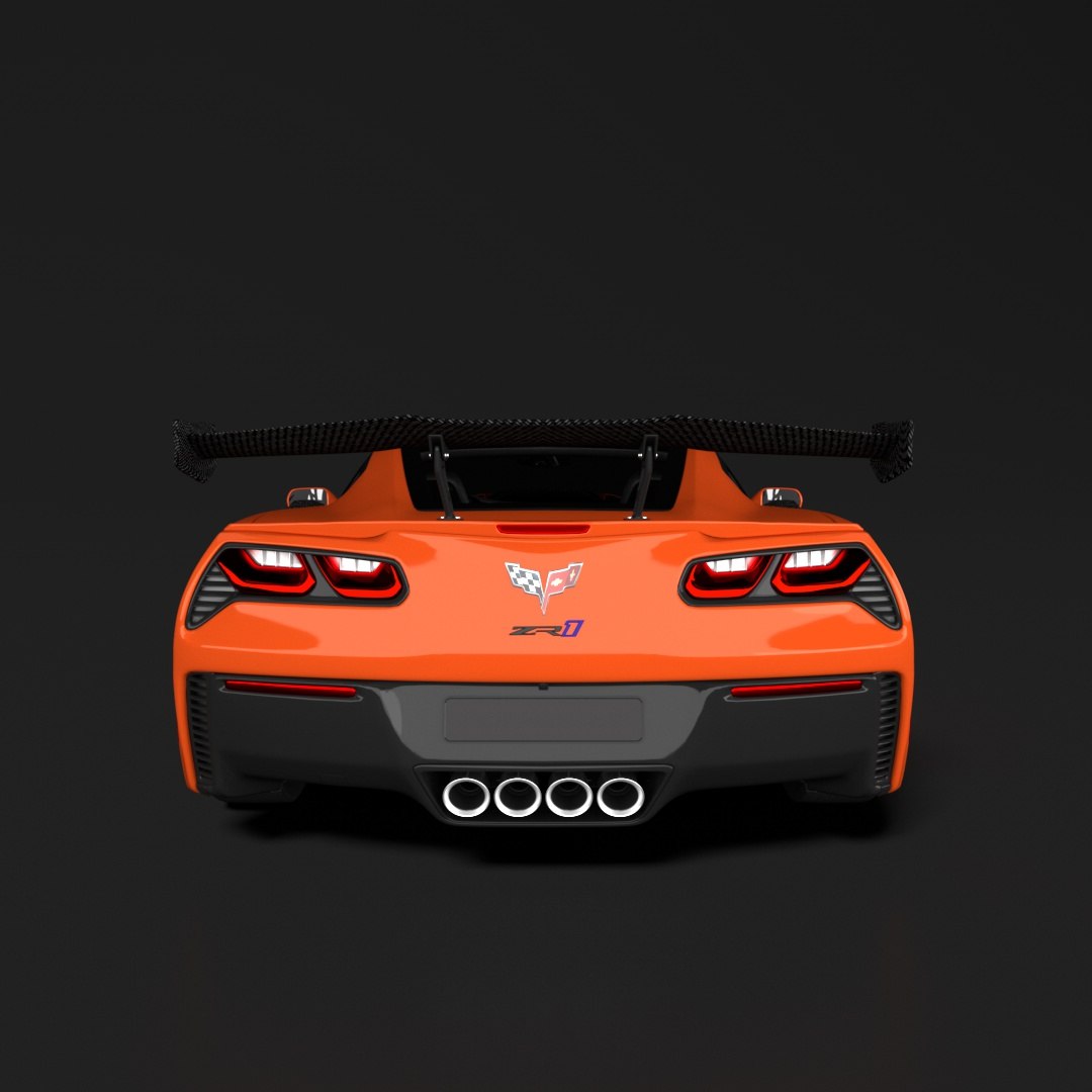 3D Chevrolet Corvette ZR1 - TurboSquid 2314642
