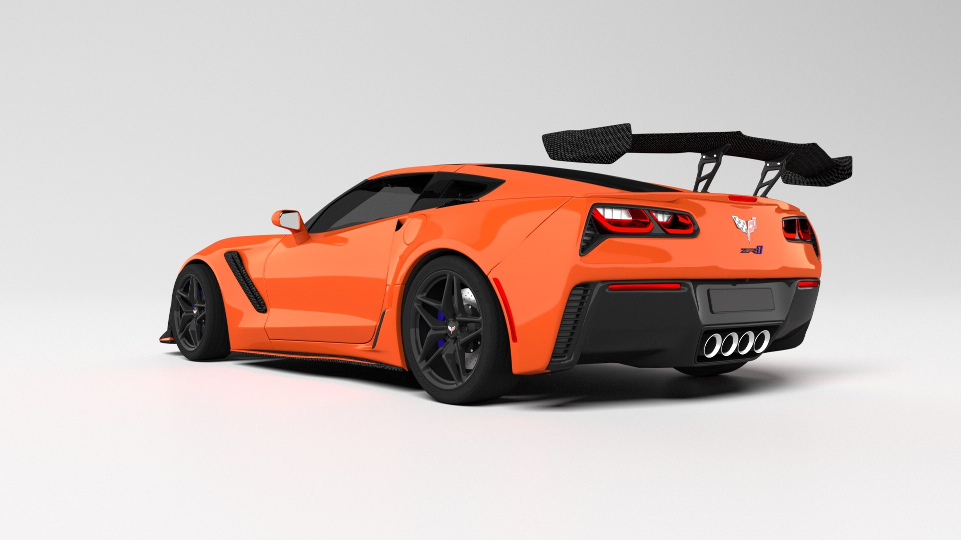 3D Chevrolet Corvette ZR1 - TurboSquid 2314642
