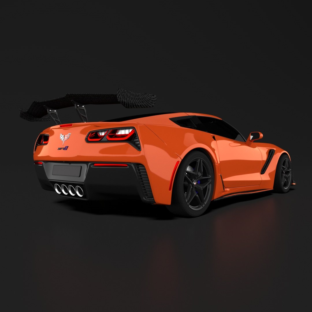 3D Chevrolet Corvette ZR1 - TurboSquid 2314642