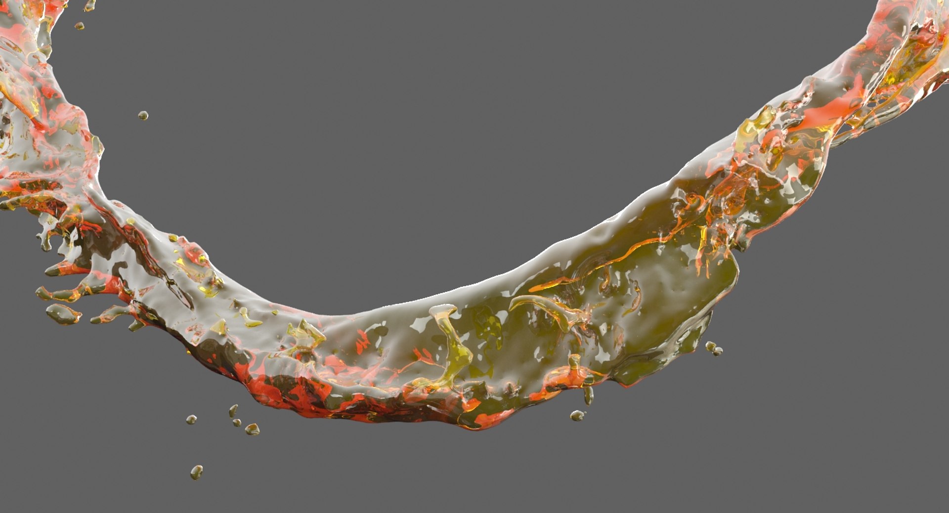 3D Model Liquid Flow Water - TurboSquid 1355307