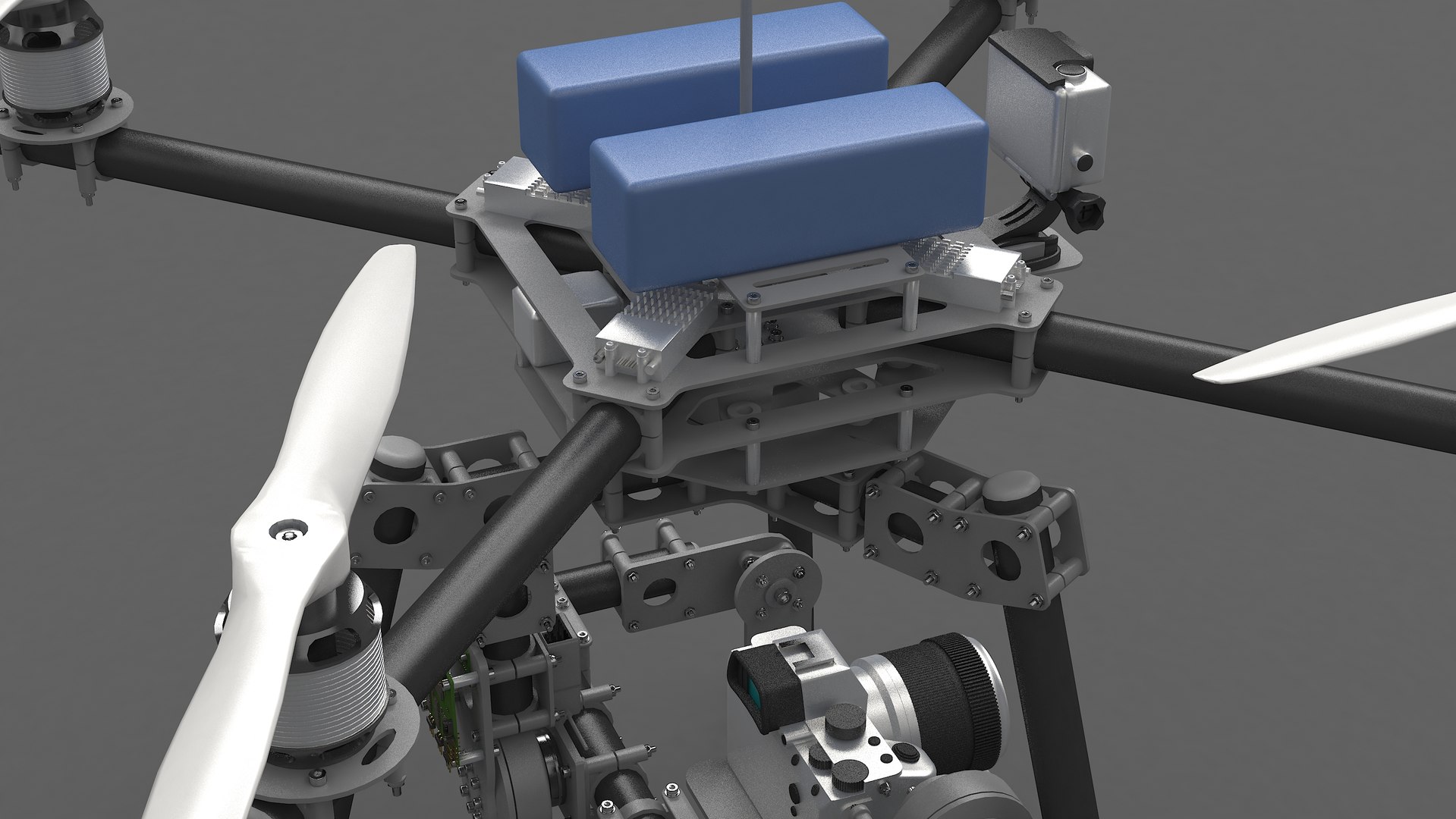 3D Model Quadcopter UAV - TurboSquid 1881853