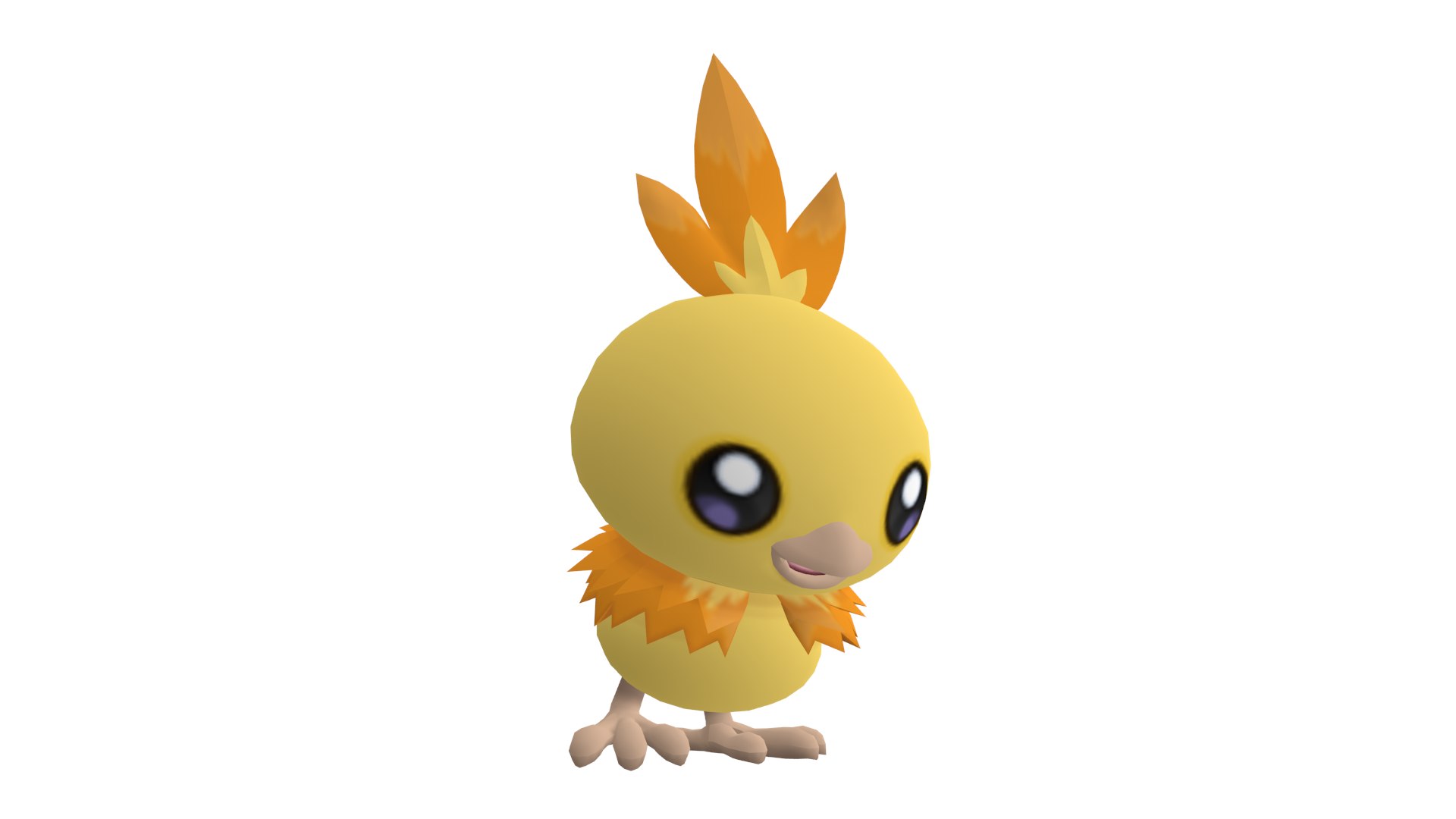 3D POKEMON Torchic Animated Game Already Model - TurboSquid 1939741