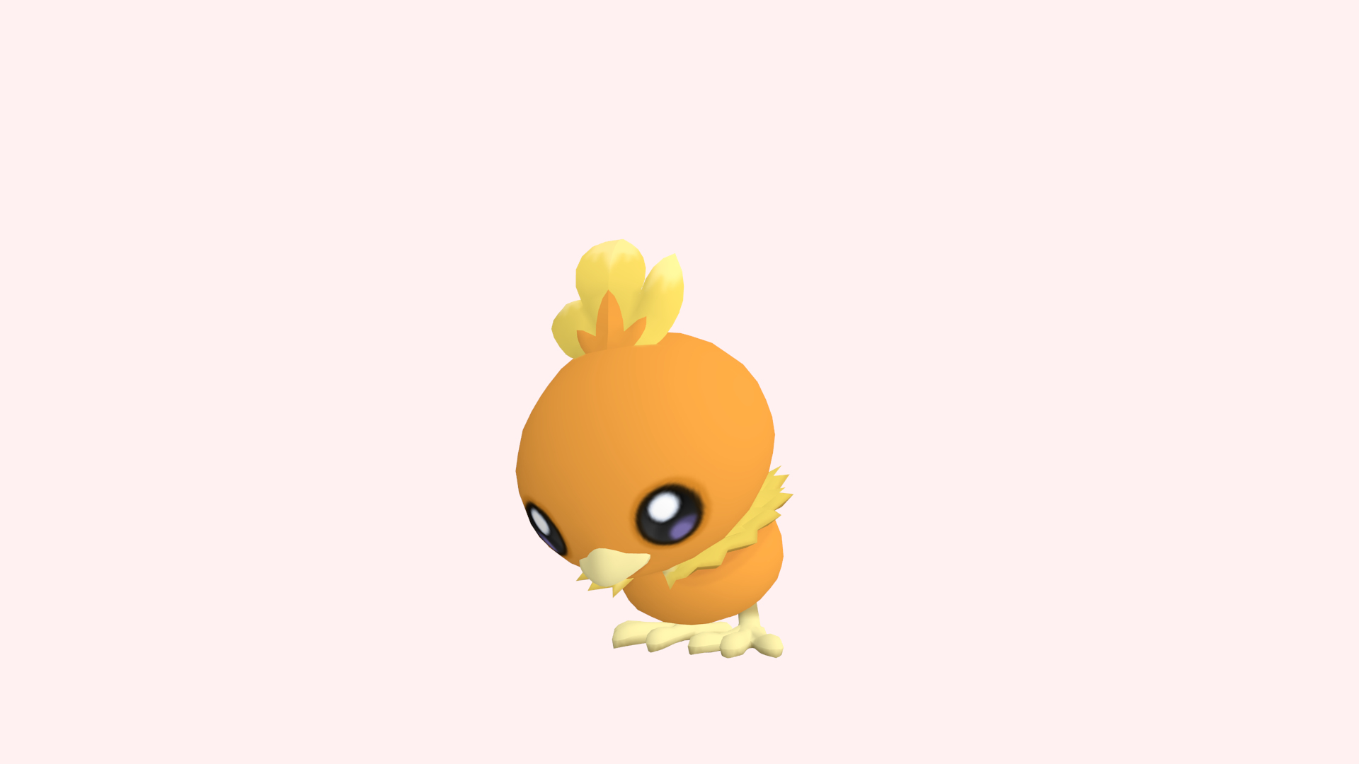 3D POKEMON Torchic Animated Game Already Model - TurboSquid 1939741