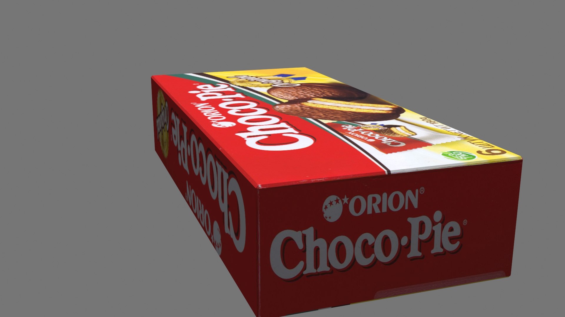 Choco Pie 3D Model - TurboSquid 1745536