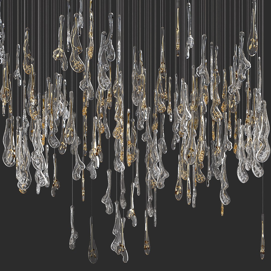 3D Model Lasvit Icon Chandelier - TurboSquid 2019492