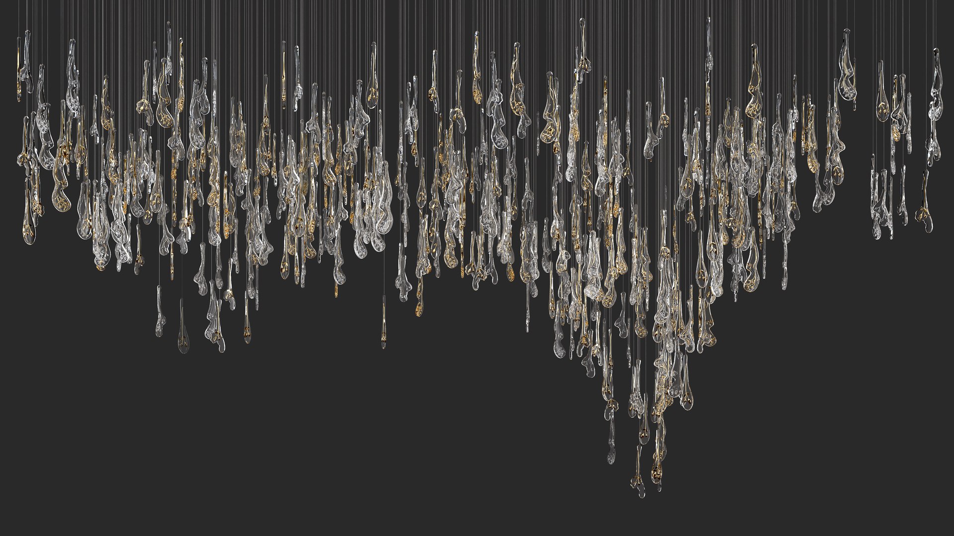 3D Model Lasvit Icon Chandelier - TurboSquid 2019492