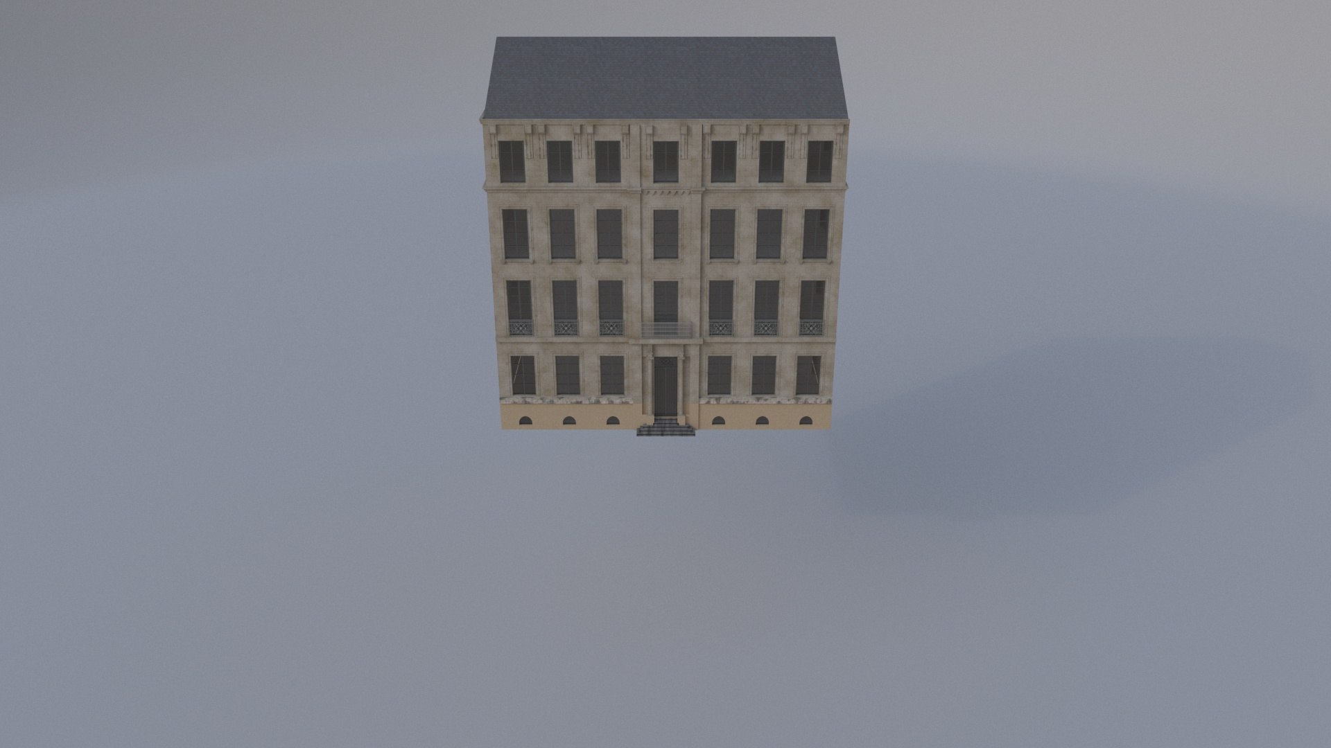 BuildingcontemporaryF 3D Model - TurboSquid 2312215