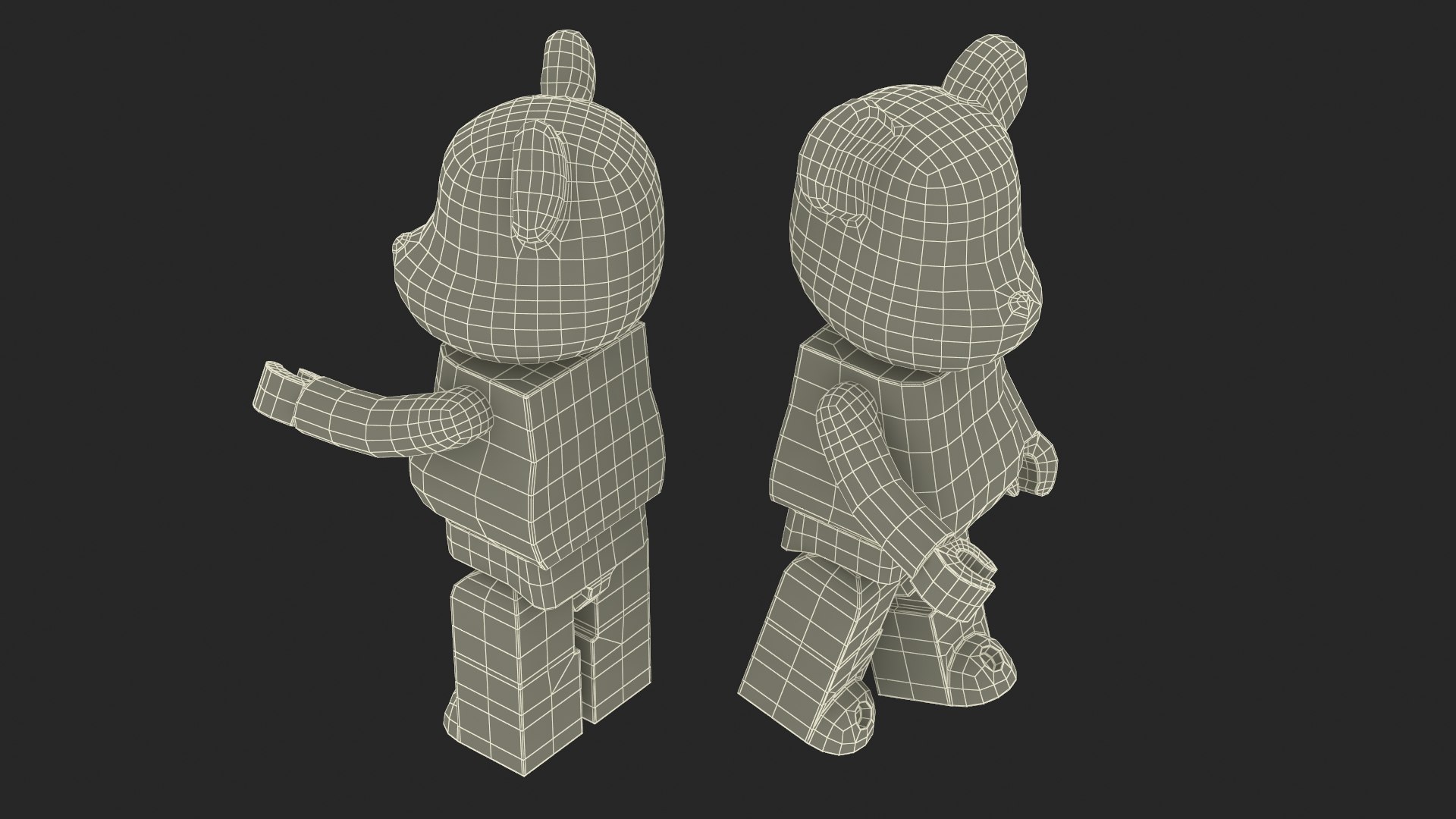 Collectible Figure Bearbrick Black For 3D Print 3D Model - TurboSquid ...