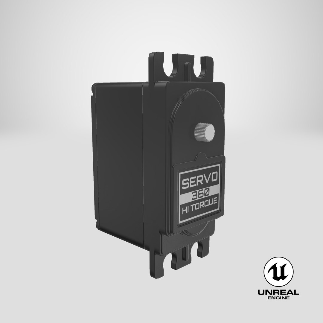 3D Model Servo Motor 1 - TurboSquid 1807923