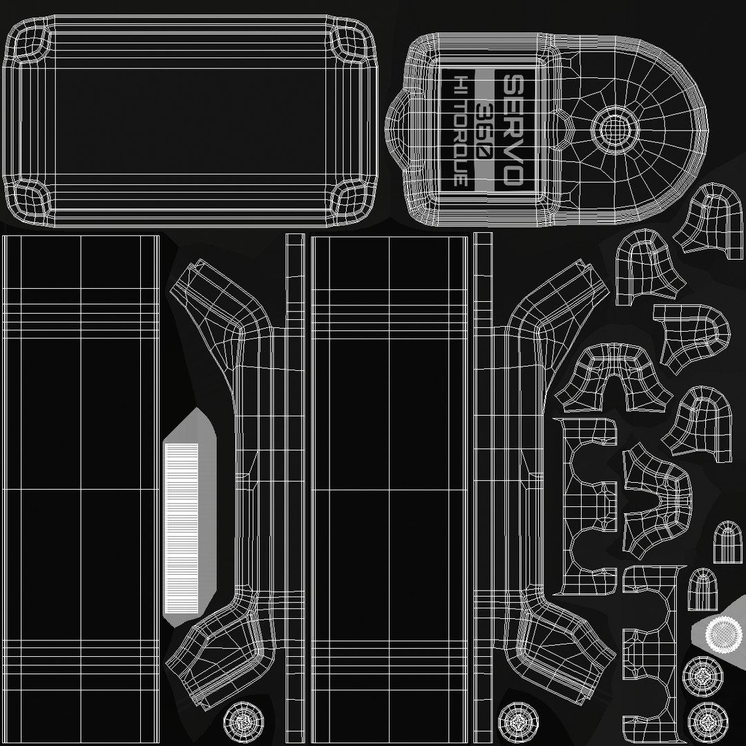 3D Model Servo Motor 1 - TurboSquid 1807923
