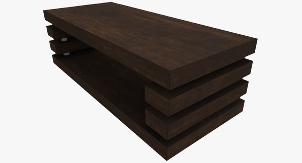 Coffee table layers 3D model - TurboSquid 1202510