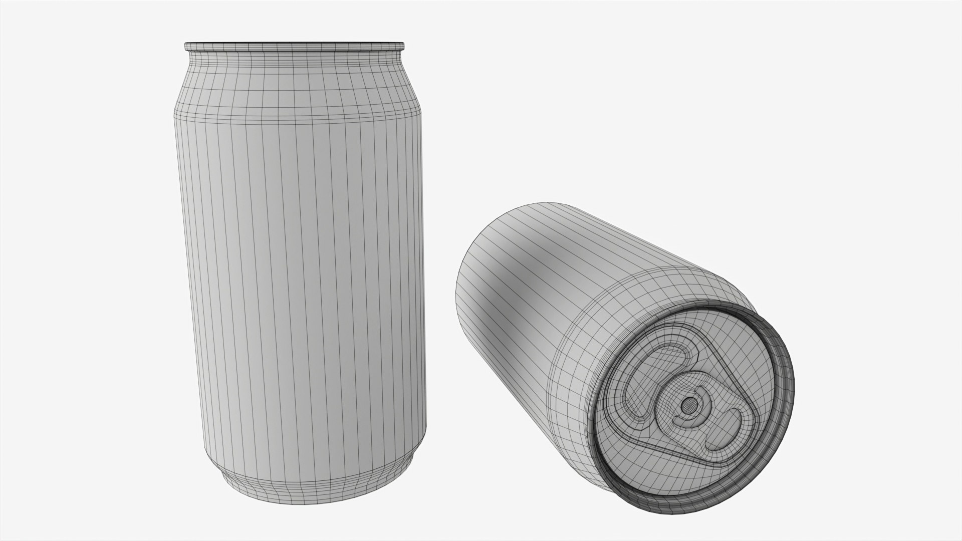 3D Model Beverage Can 330ml Mockup - TurboSquid 2151225