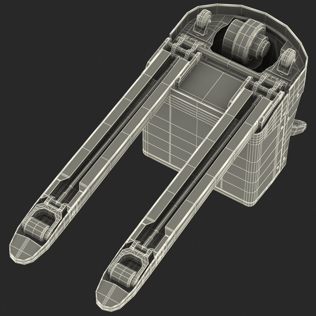 max powered pallet jack yellow