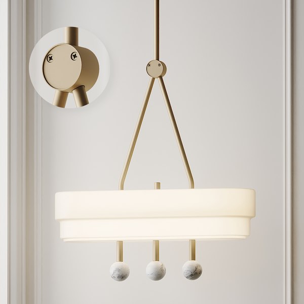 3D ceiling light from: bert - TurboSquid 1565290