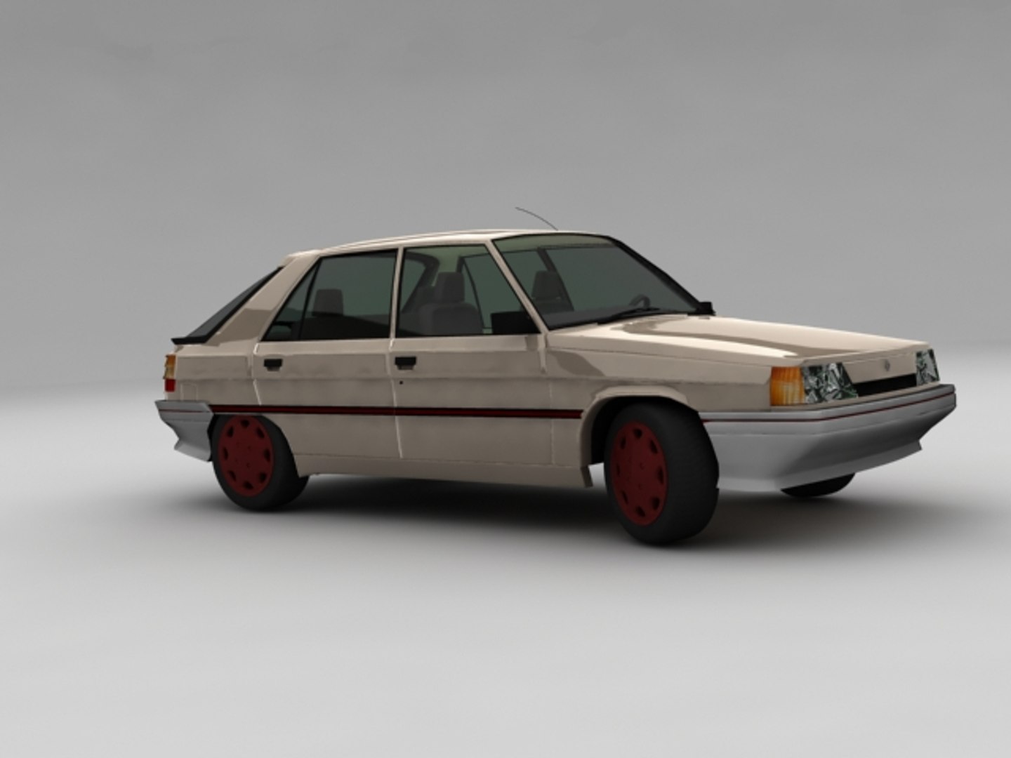 Renault 11 3d Model