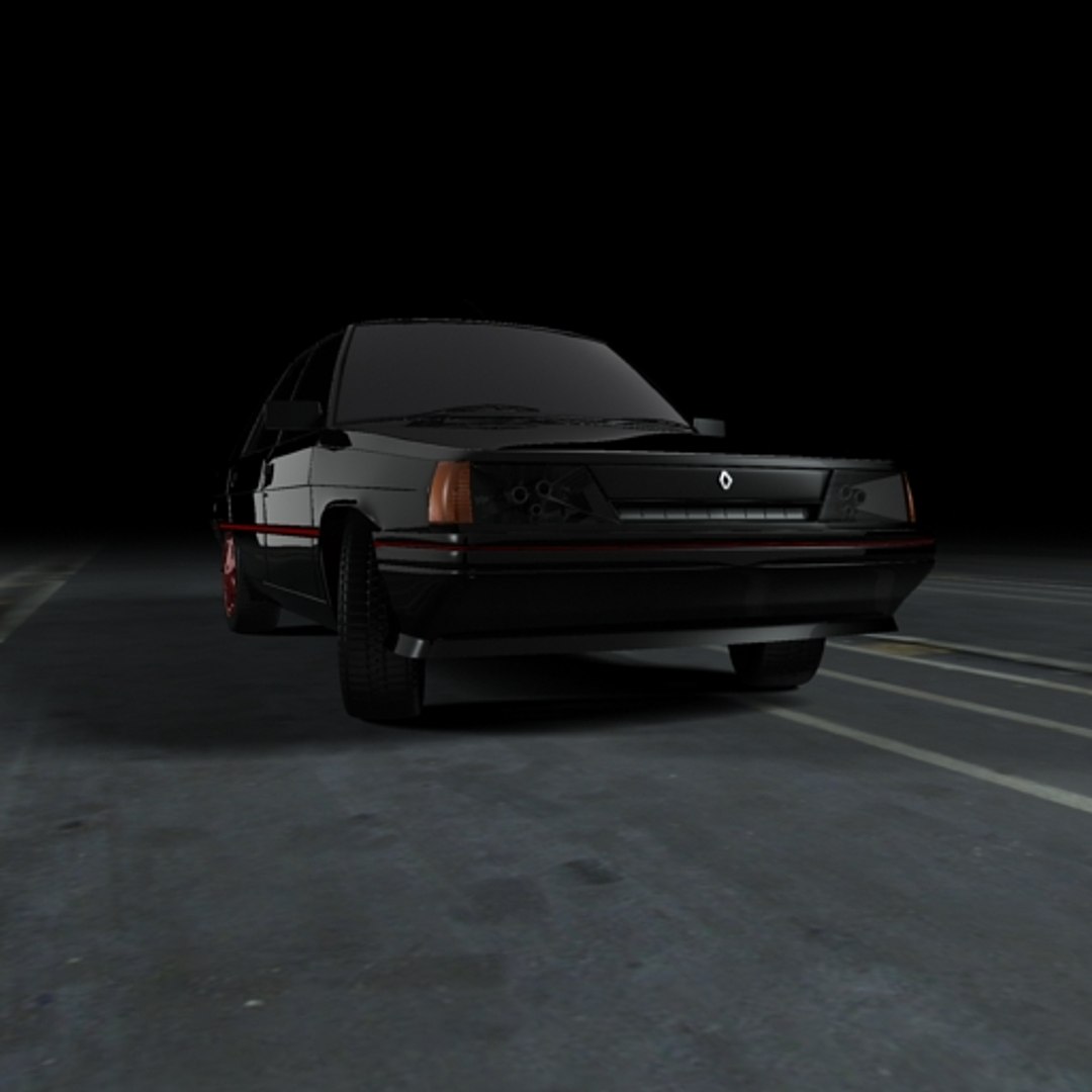 Renault 11 3d Model