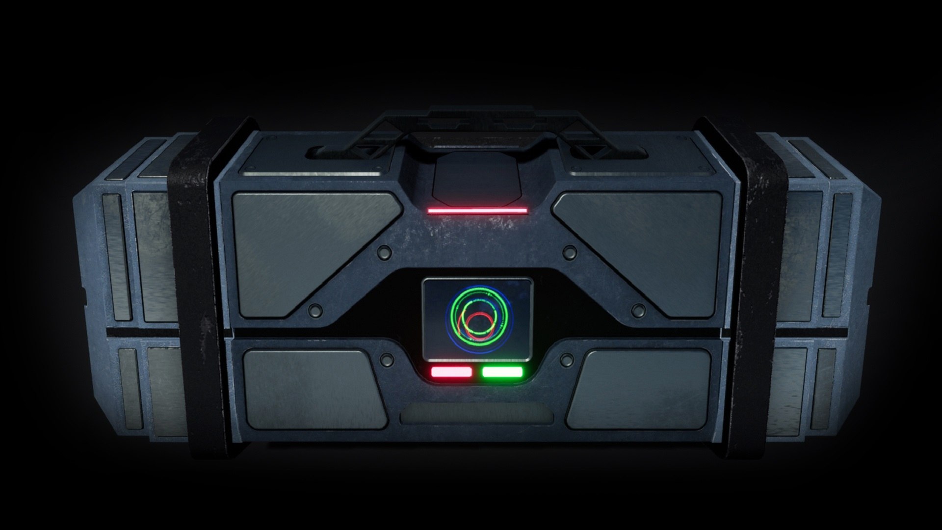 SCI-FI Triangle Crate 3D model - TurboSquid 1851157