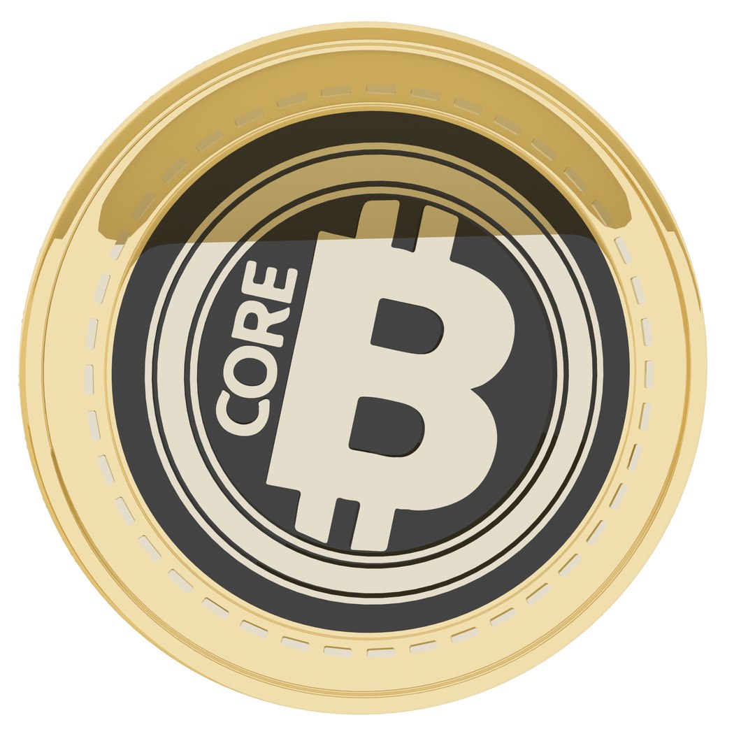 Bitcore Cryptocurrency Gold Coin 3D Model - TurboSquid 1783181