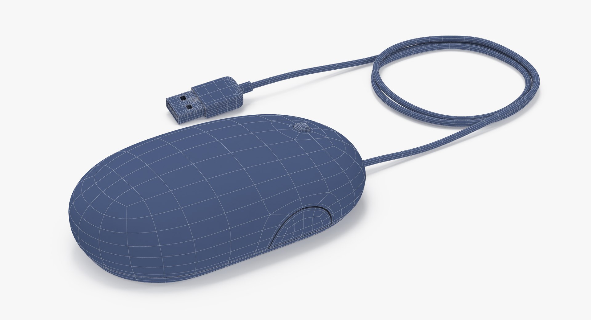 3d Model Apple Mighty Mouse A1152