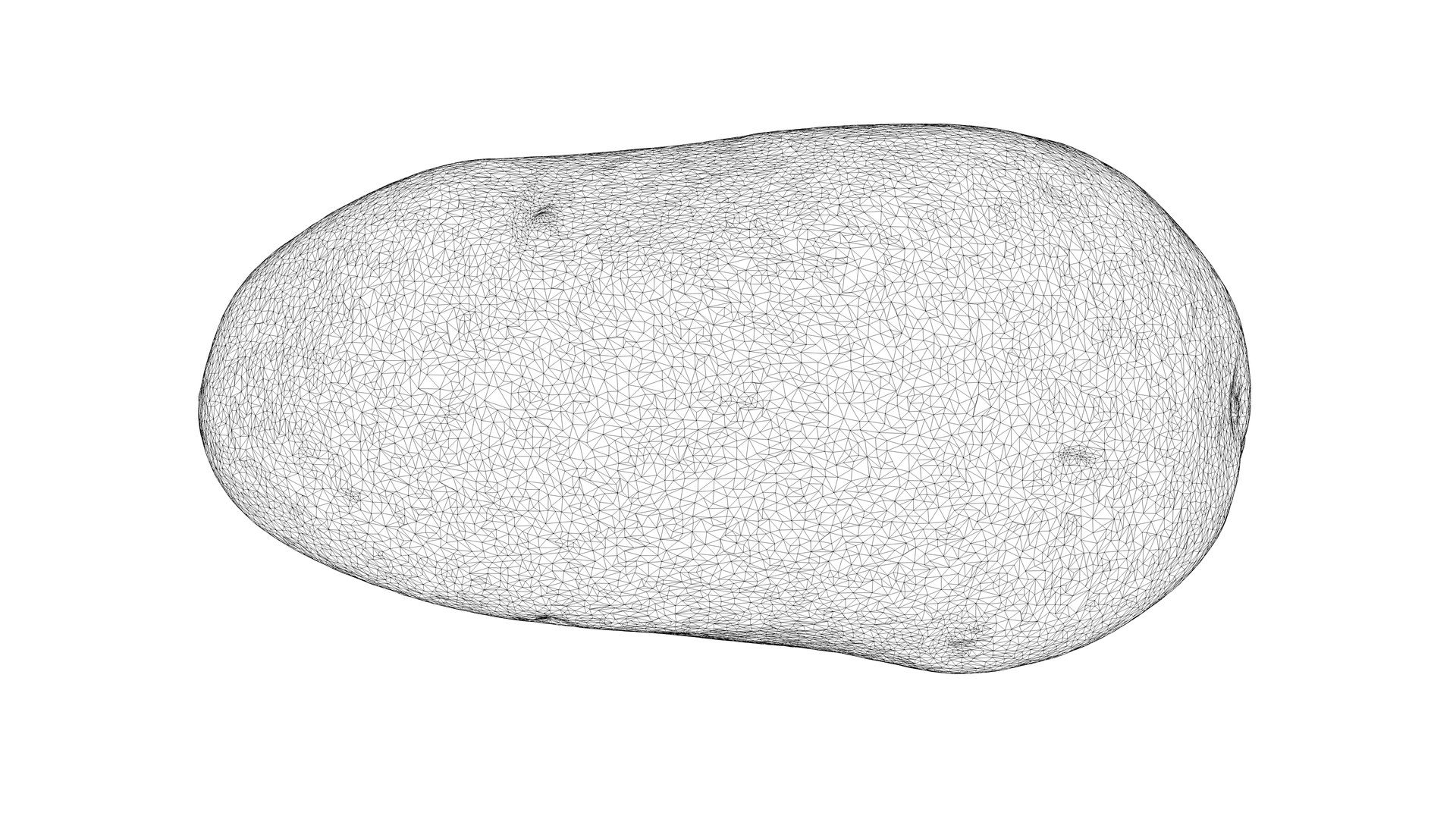 Photorealistic 3D Scan Of Potato 3D Model - TurboSquid 2229534