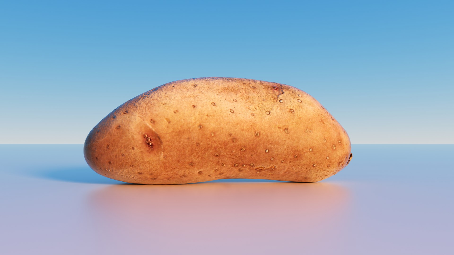 Photorealistic 3D Scan Of Potato 3D Model - TurboSquid 2229534