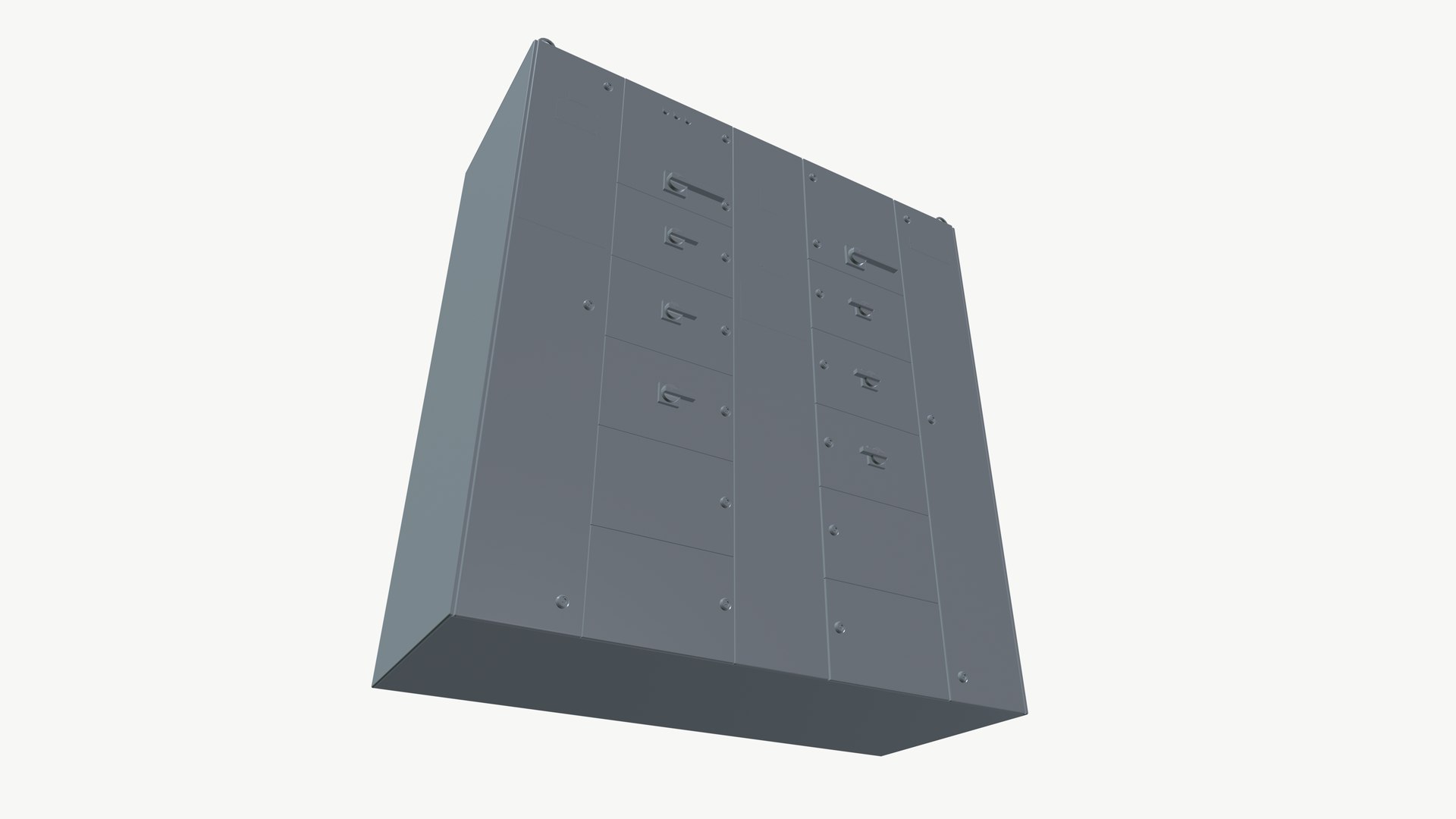 3D Electric Control Panel Model - TurboSquid 2267445