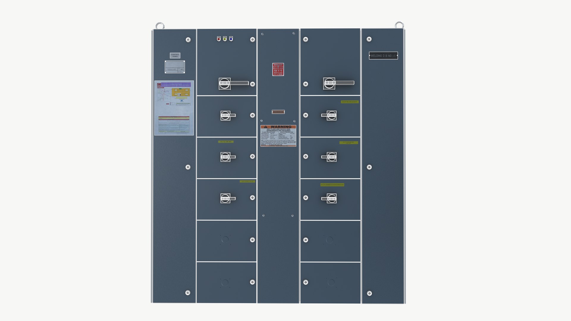 3D Electric Control Panel Model - TurboSquid 2267445