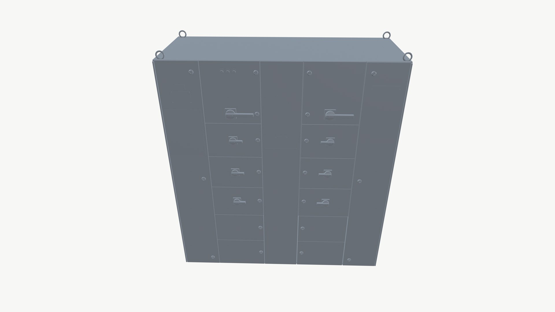 3D Electric Control Panel Model - TurboSquid 2267445