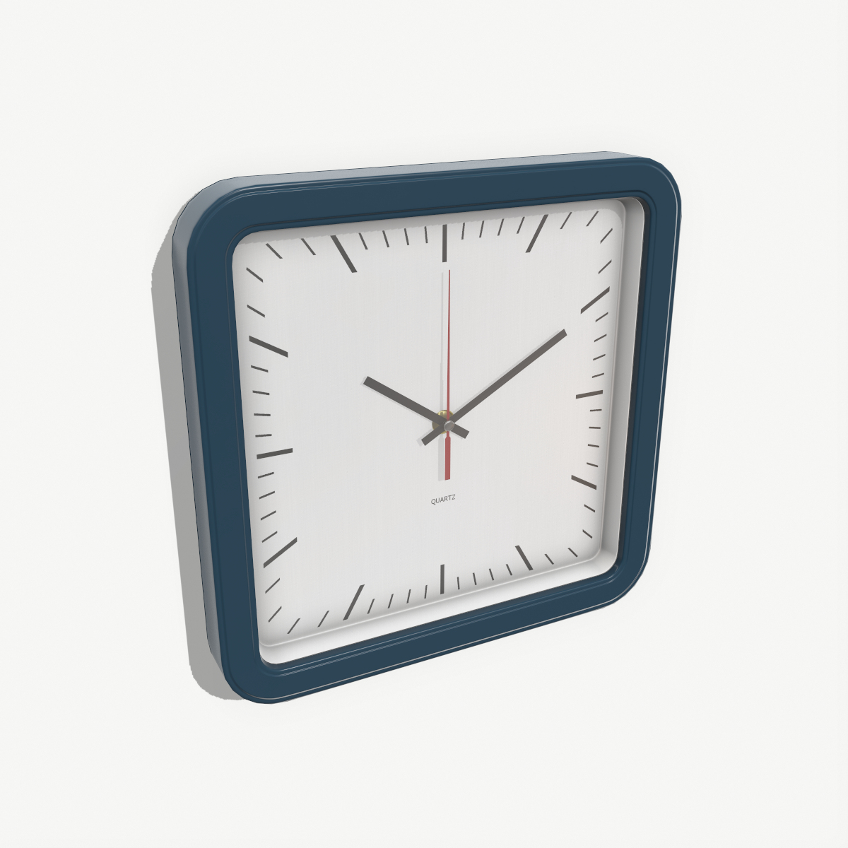 3D model low-poly wall clock - TurboSquid 1648452