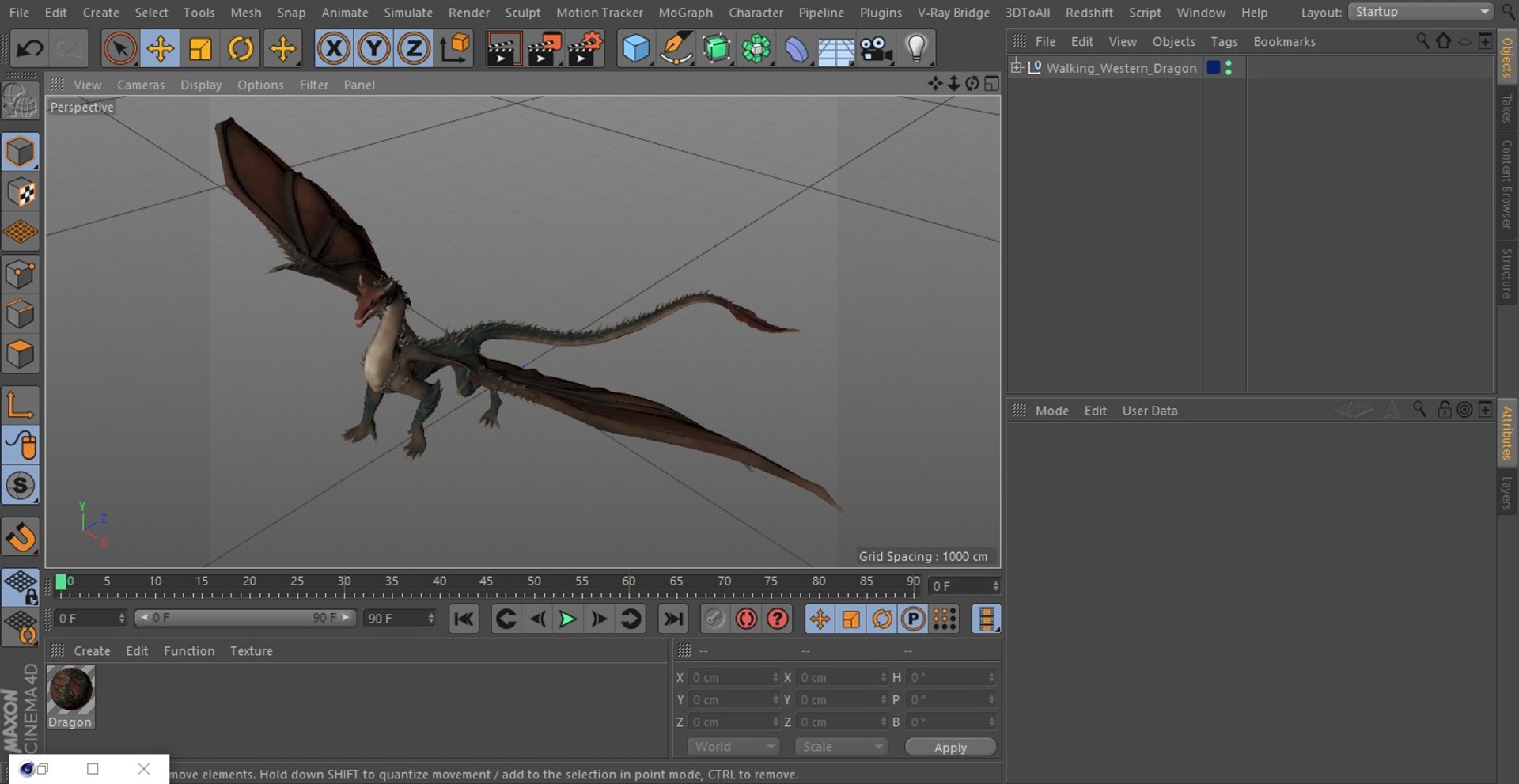 Walking Western Dragon 3D model - TurboSquid 2158714