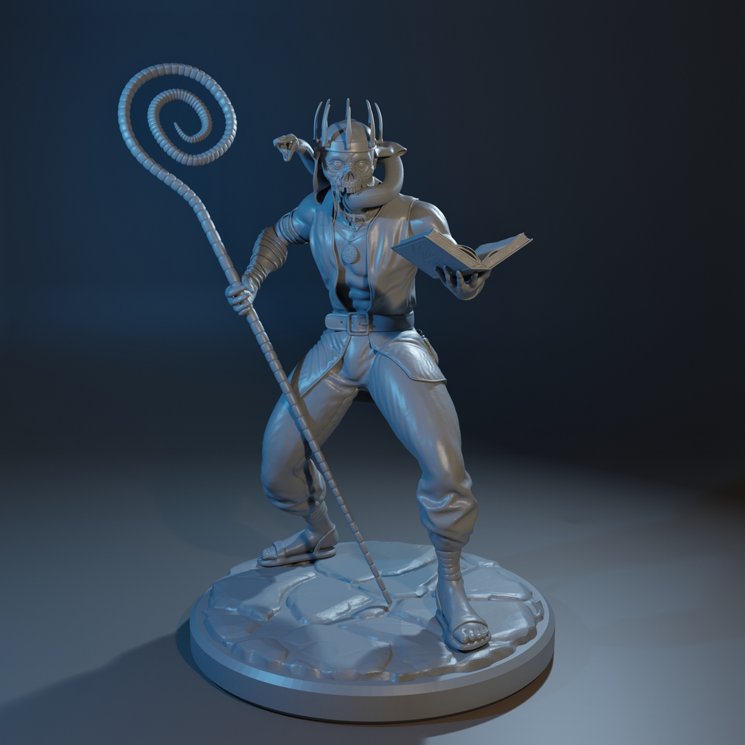 Necromancer 3D - TurboSquid 2317880