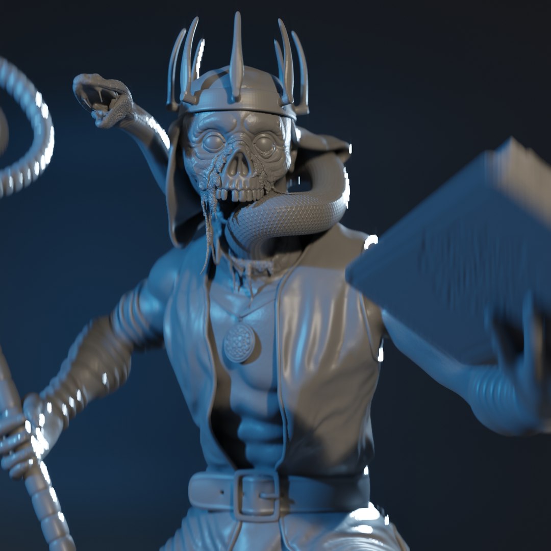 Necromancer 3D - TurboSquid 2317880