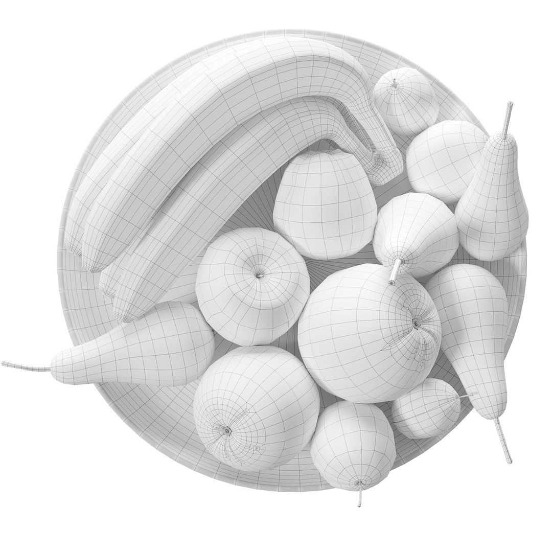 Fruit Set Model - TurboSquid 1728749