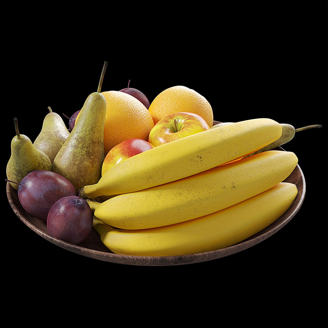 Fruit Set Model - TurboSquid 1728749