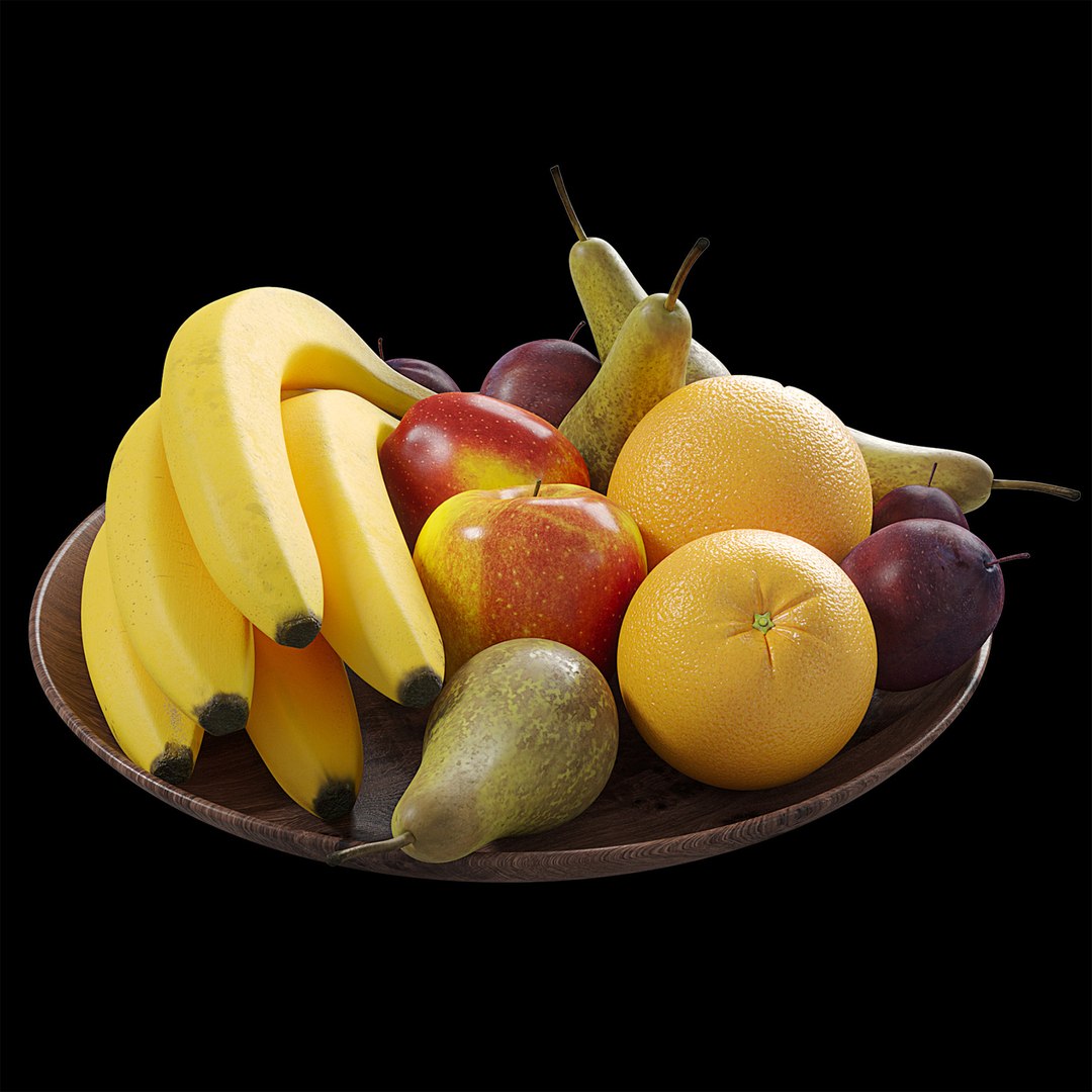 Fruit Set Model - TurboSquid 1728749
