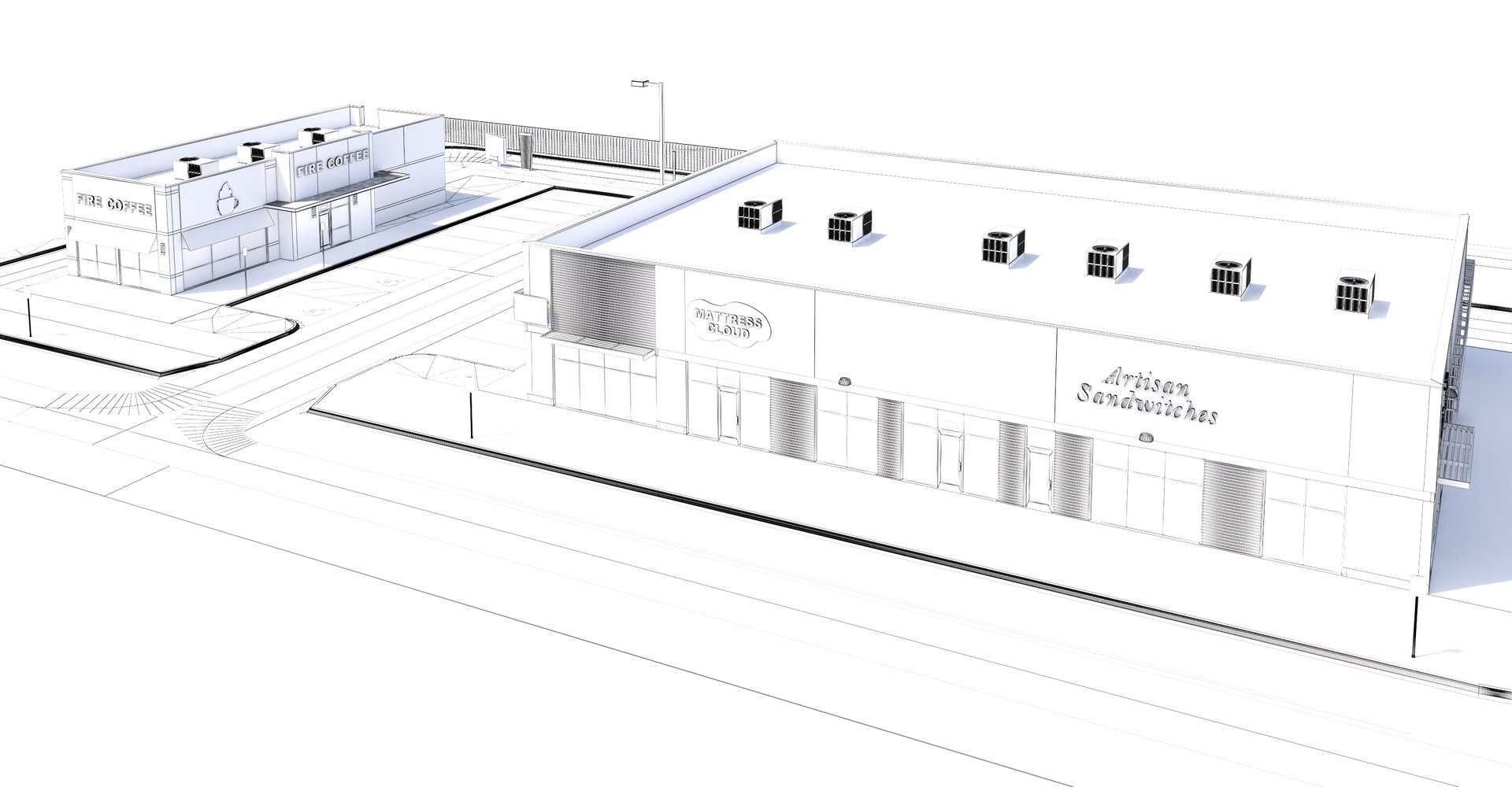 3D Retail Store Model - TurboSquid 1689497