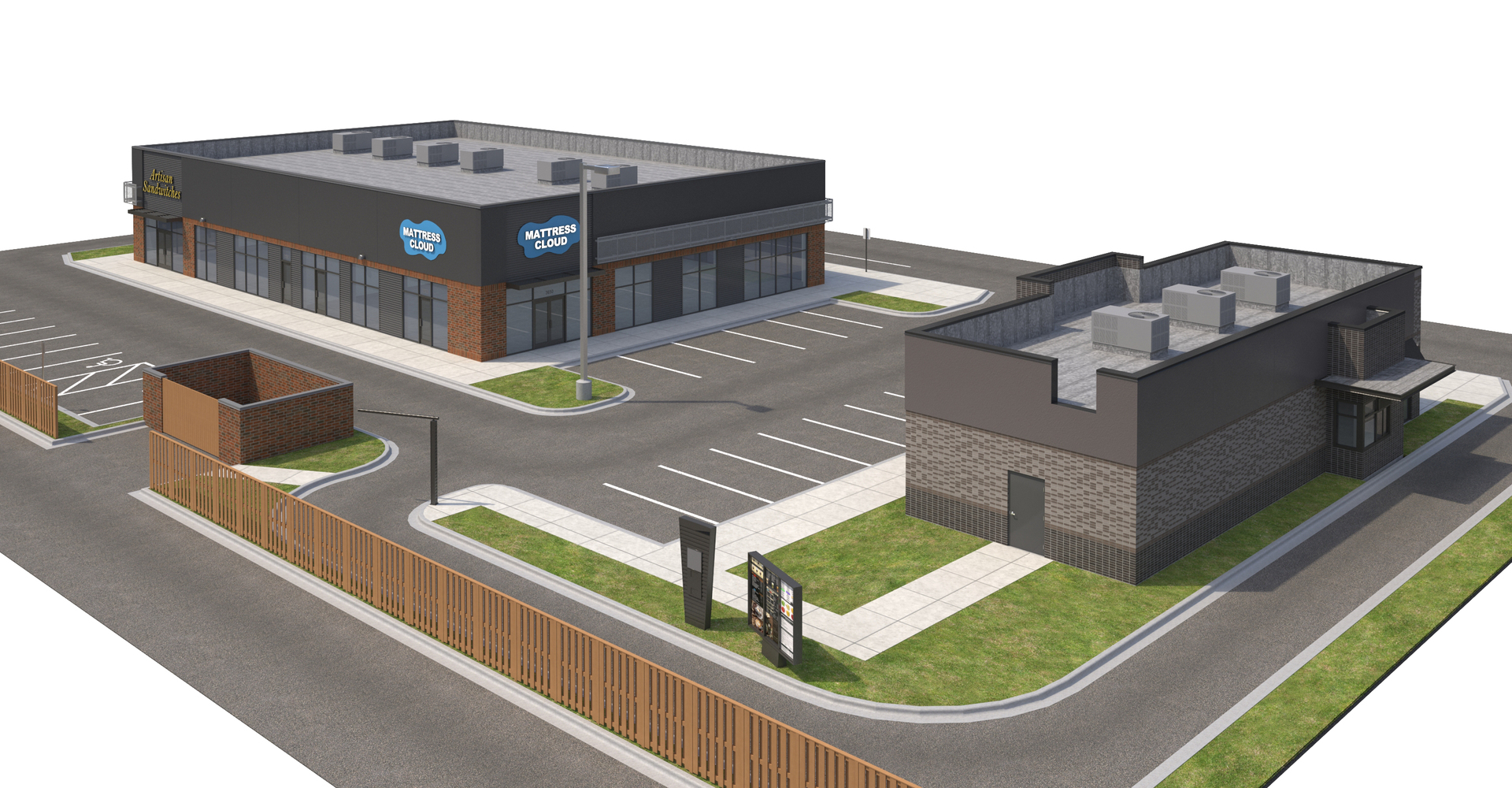 3D retail store model - TurboSquid 1689497