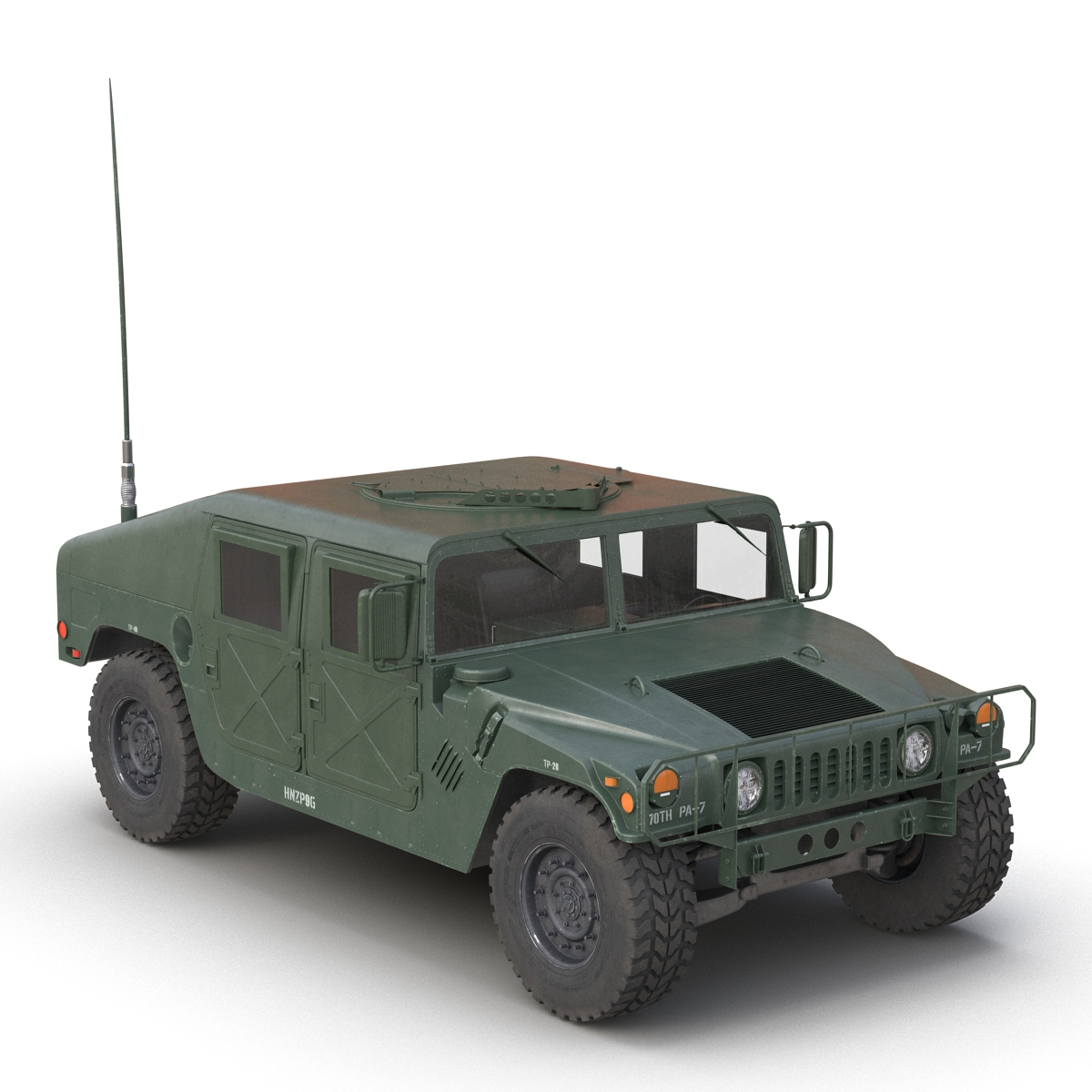 modelo 3d Humvee - TurboSquid 1048294