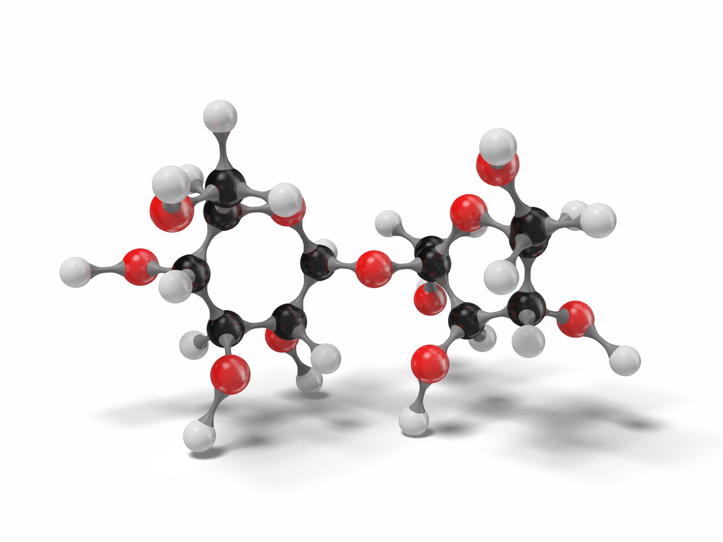 3D Sucrose Molecule C12h22o11 Modeled Model - TurboSquid 1551452
