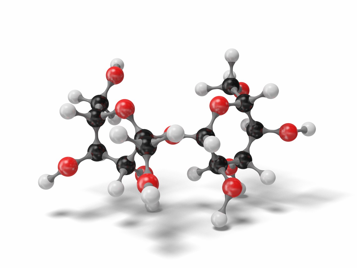 3D Sucrose Molecule C12h22o11 Modeled Model - TurboSquid 1551452