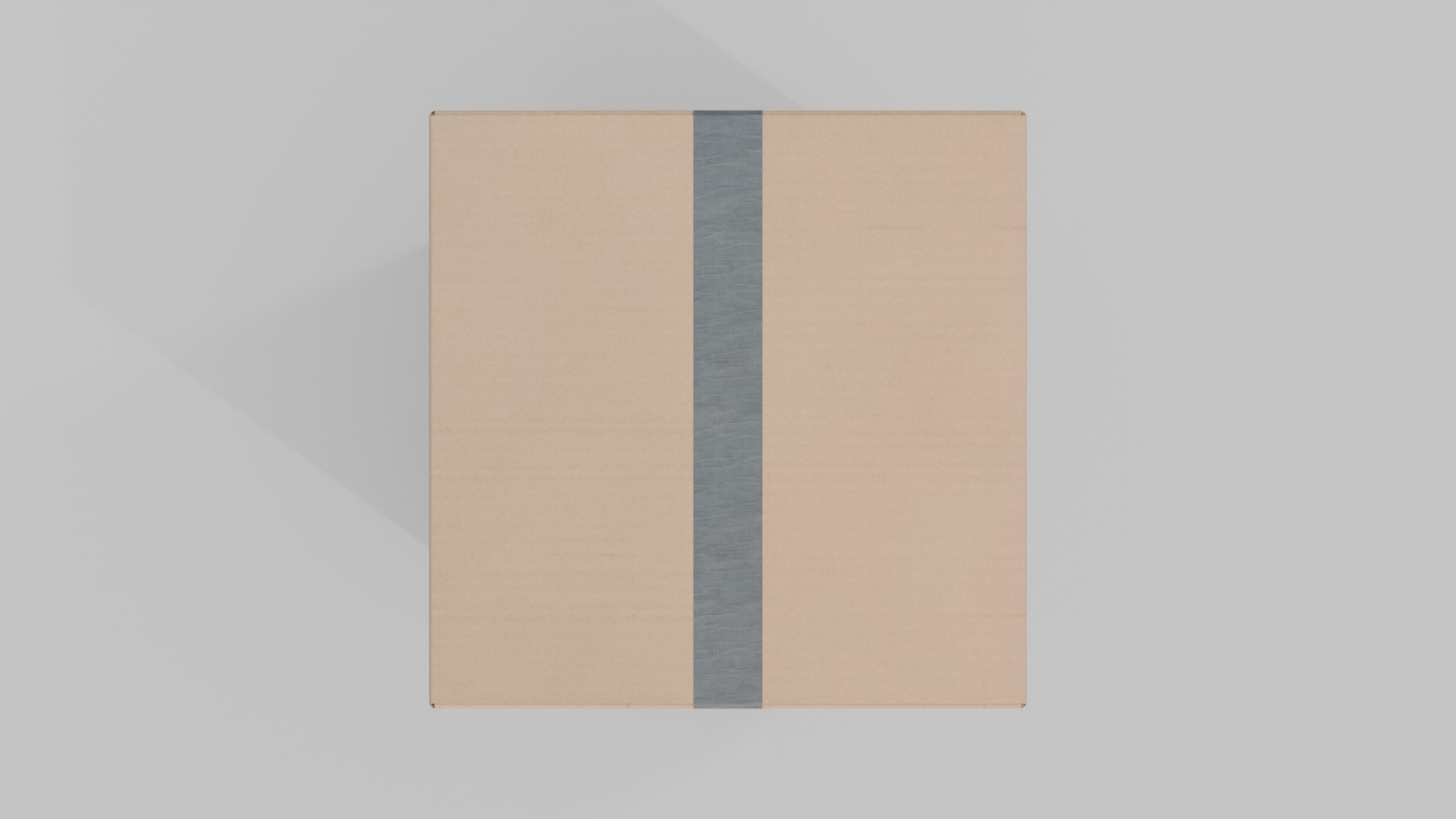 3D Cardboard Cube Deep Storage Box - Rigged And Fully Customizable ...