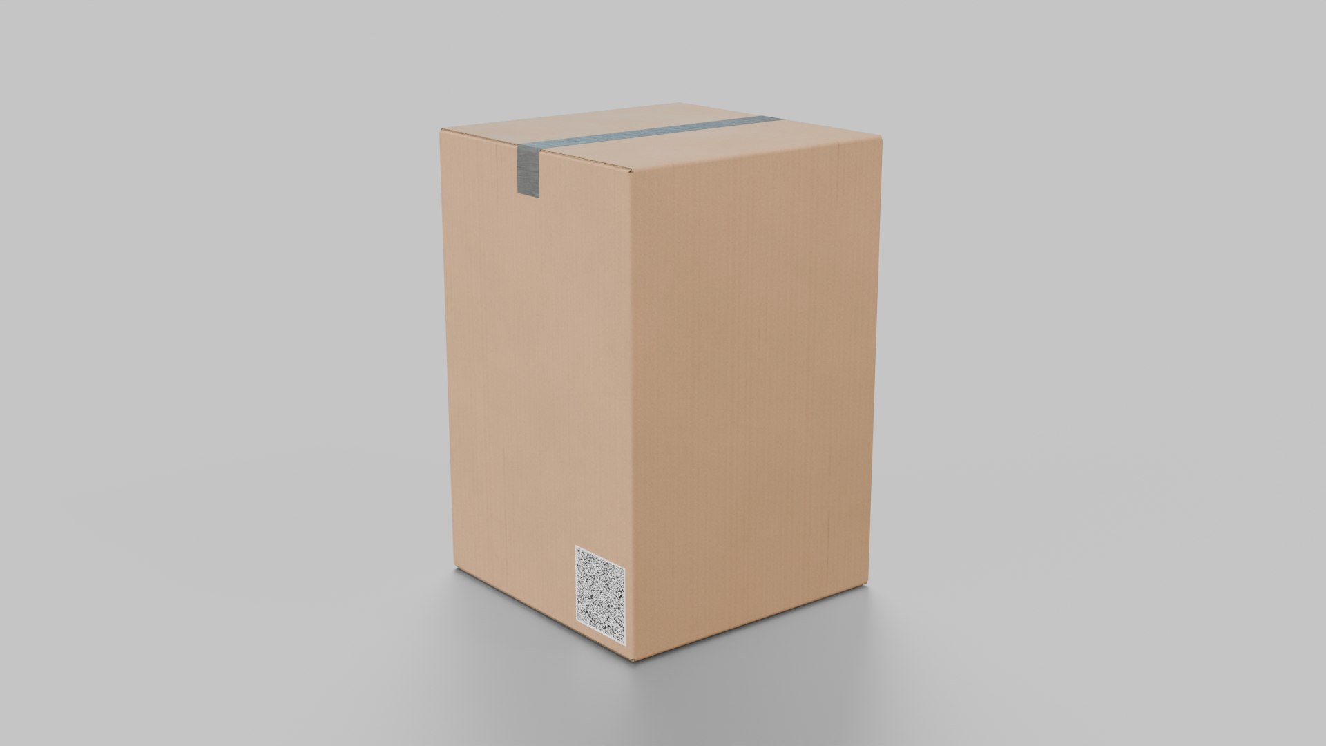 3D Cardboard Cube Deep Storage Box - Rigged And Fully Customizable ...