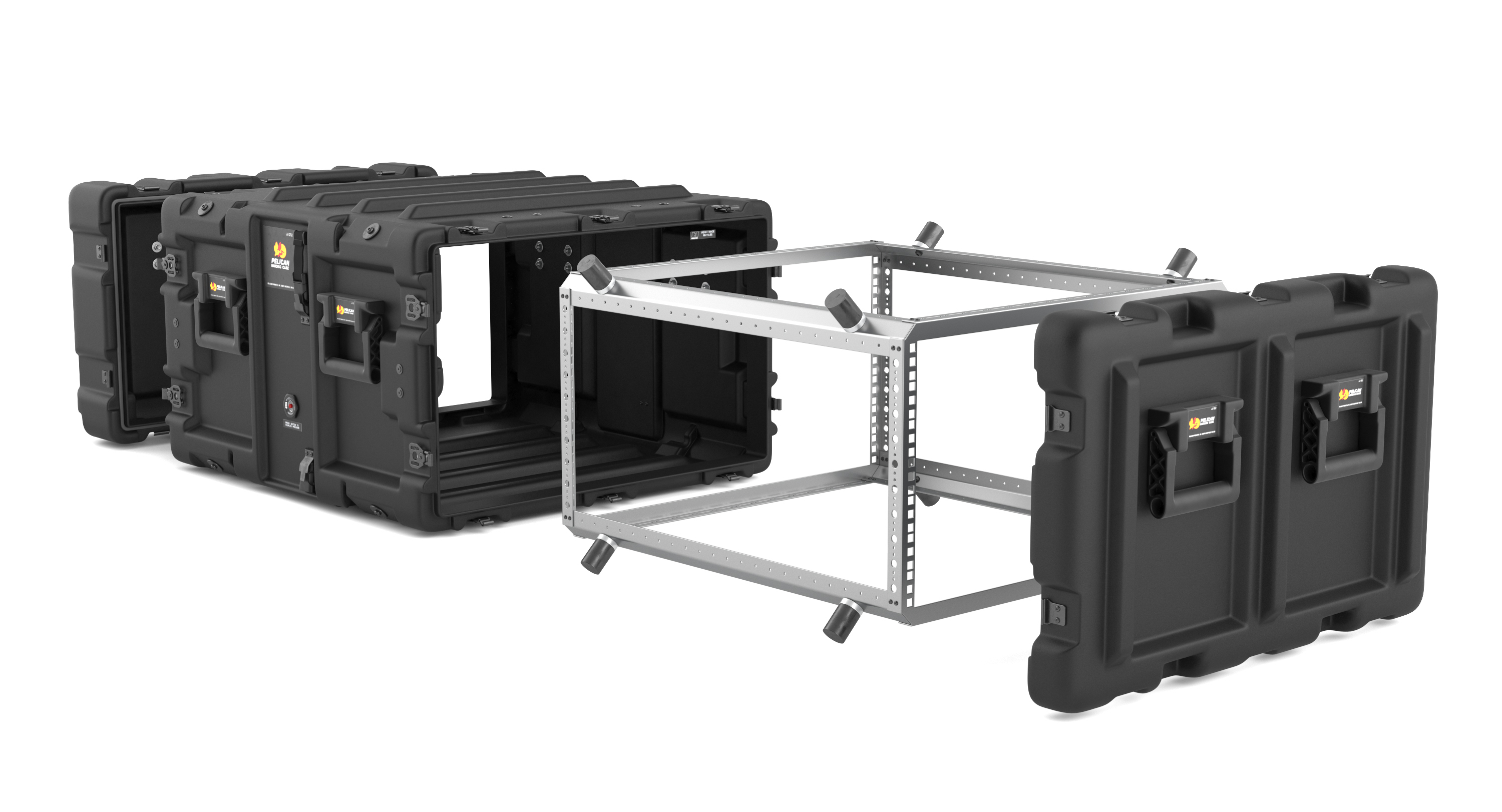 Pelican Rackmount Case Colection 3D - TurboSquid 1743157