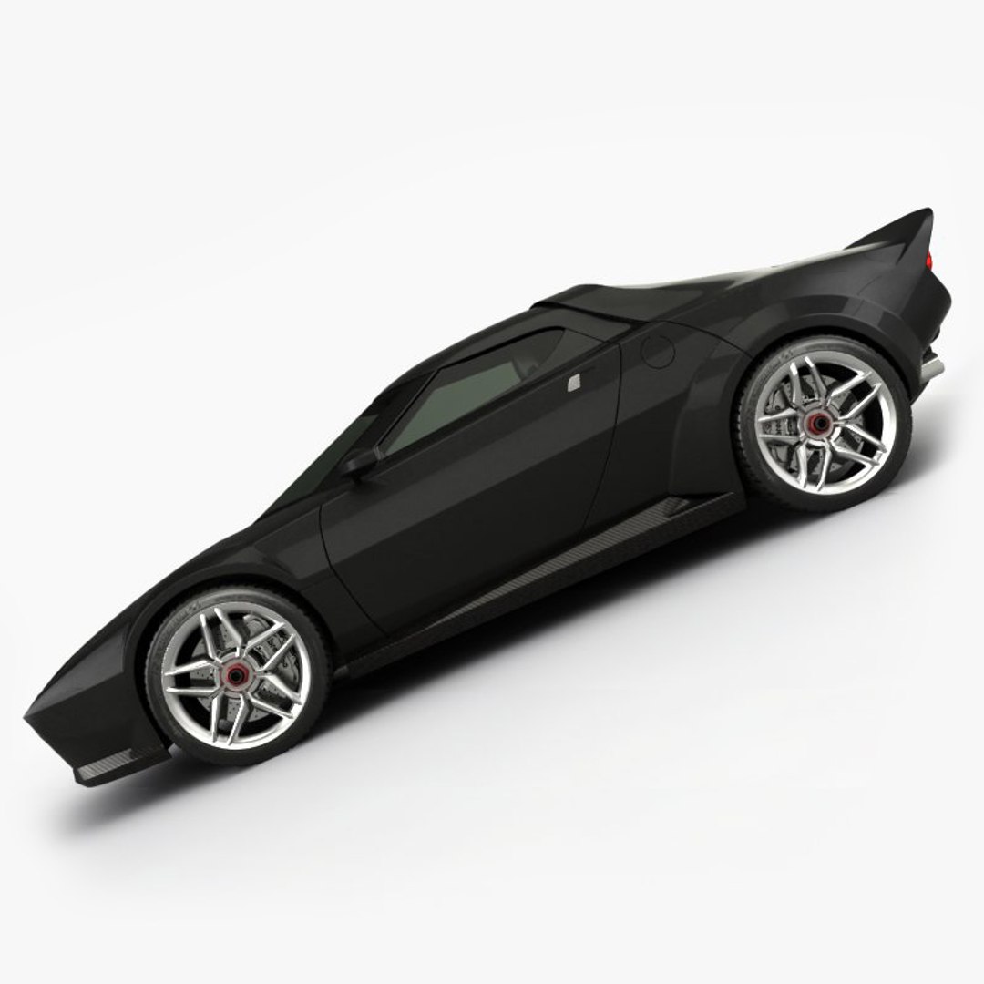 3ds Engine Lancia Stratos Concept Car
