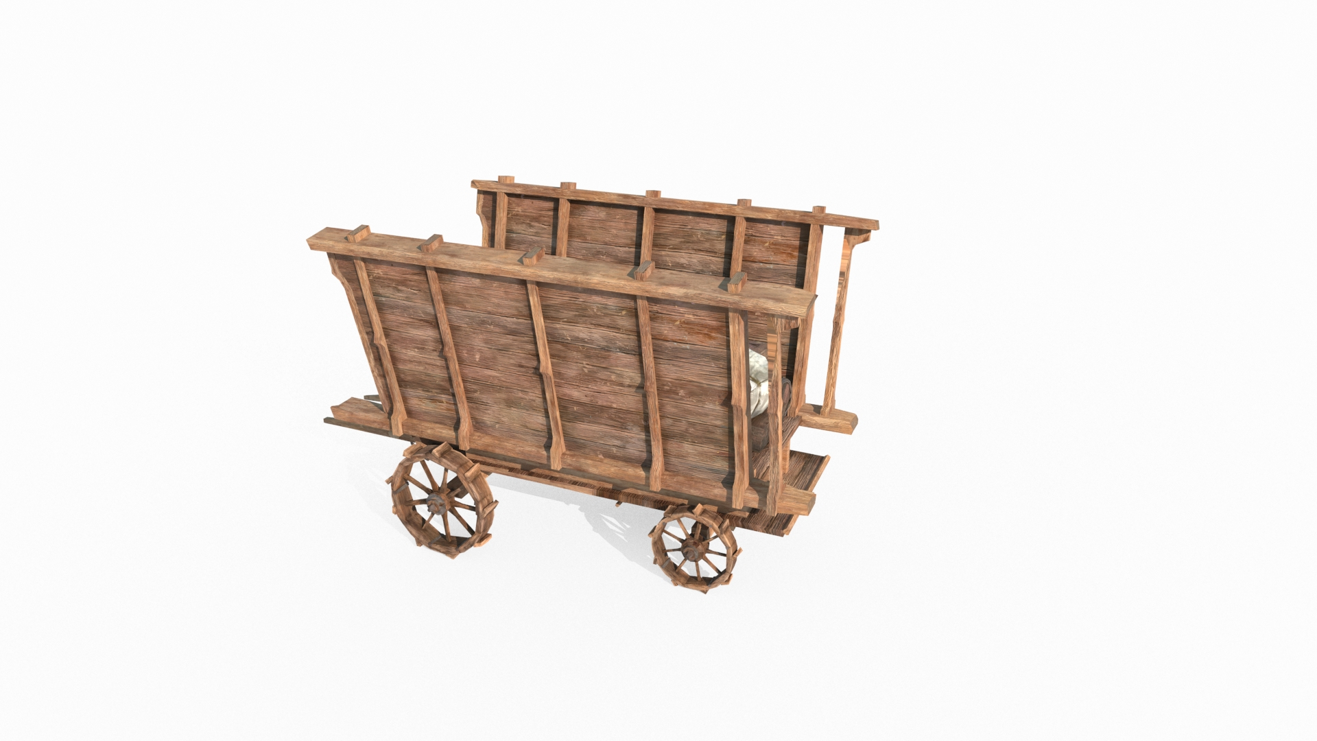 Ancient Animal Powered Carts 3D Model - TurboSquid 2313640