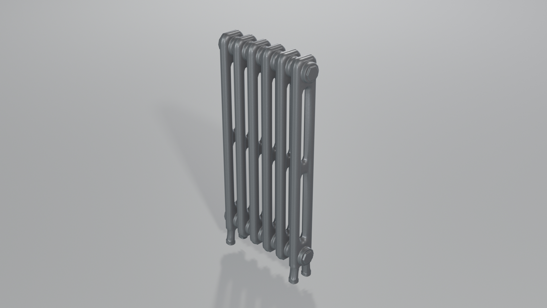 Classic Cast Iron Radiator 2C6 3D Model - TurboSquid 2357398
