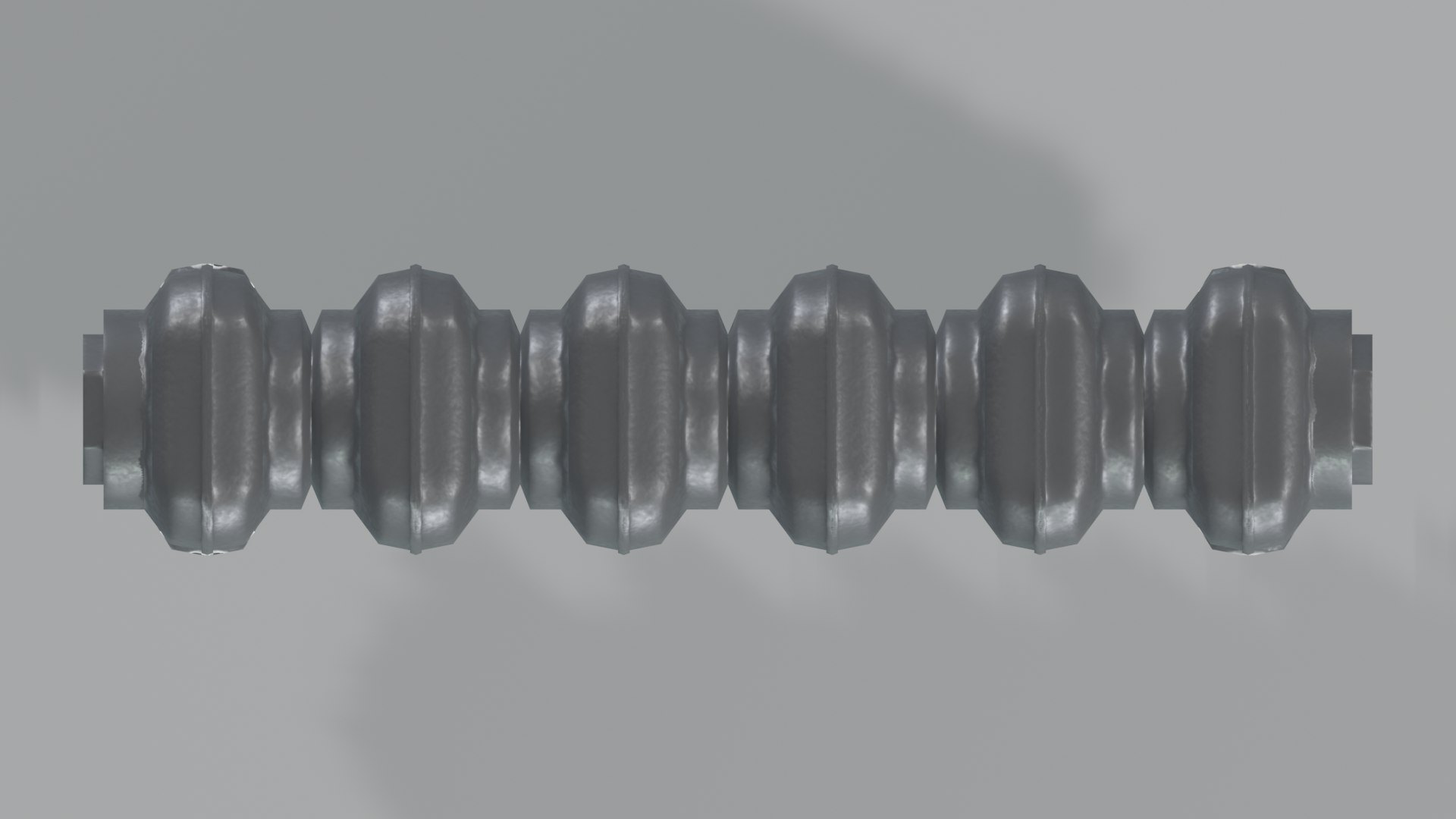 Classic Cast Iron Radiator 2C6 3D Model - TurboSquid 2357398